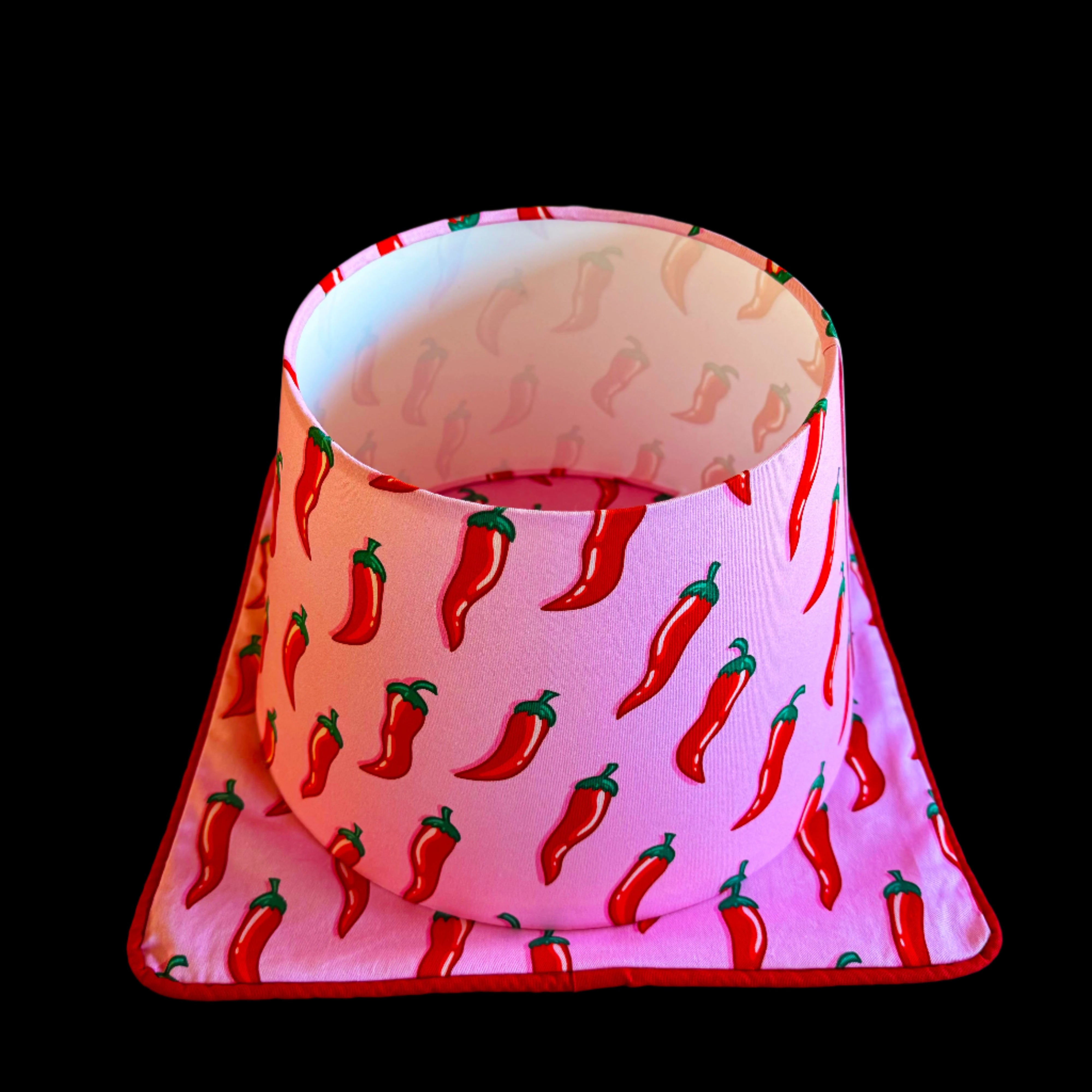 Chilli Pop - Pillow Pair & Empire Lampshade Set – Luxe & Humble