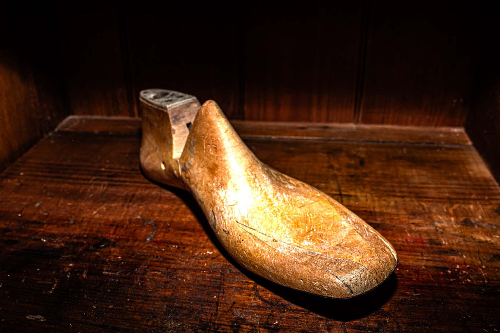 Luxe & Humble | Right Foot Square Toe Wooden Shoe Last